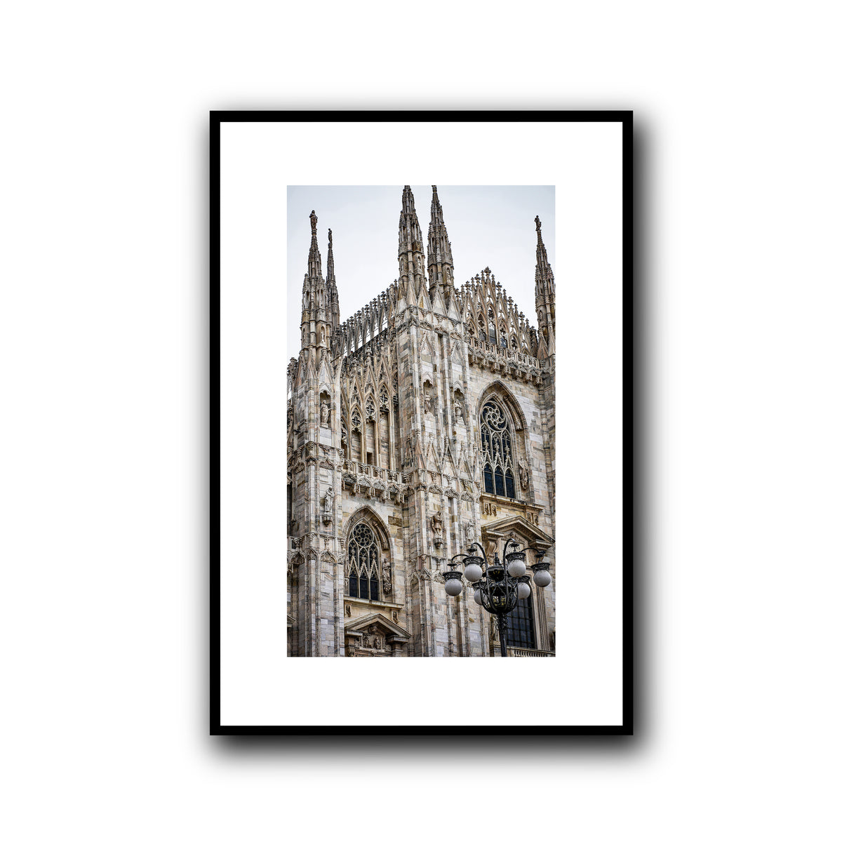 Duomo Facade, Milan – Architectural Art Print – Perception Art Gallery
